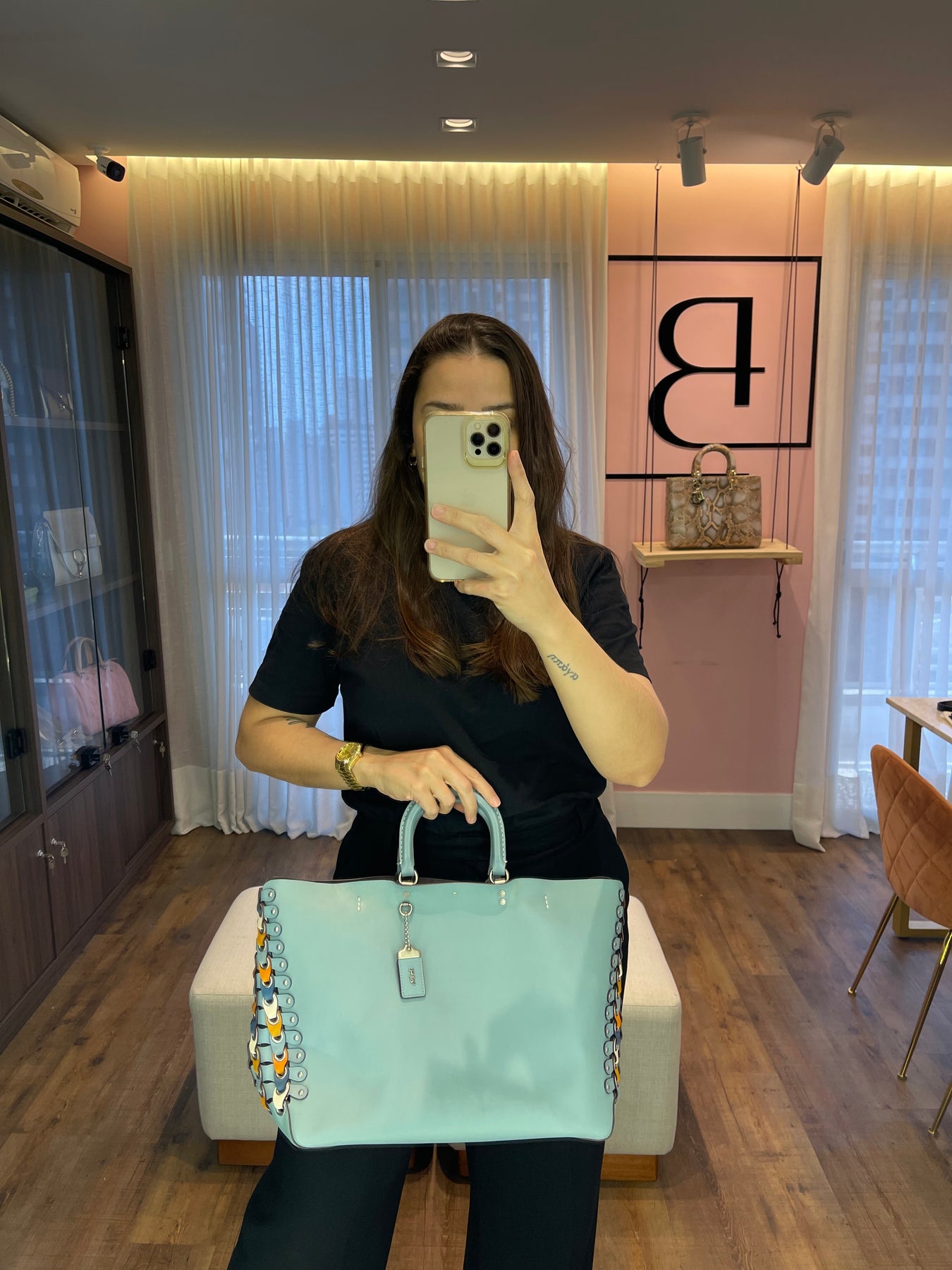 Coach Rogue Tote Colorblock – Bela Shop